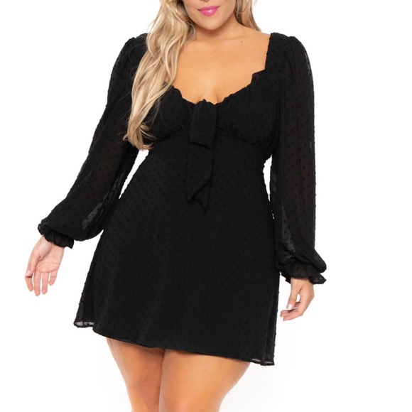 Curvy Sense | Dresses | Curvy Sense Black Mini Dress | Poshmark
